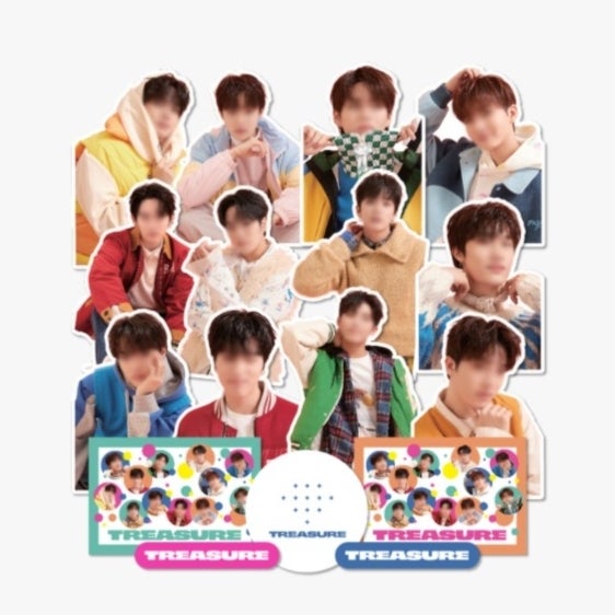 TREASURE JIKJIN STICKER SET | KorK STL's K-Pop Store