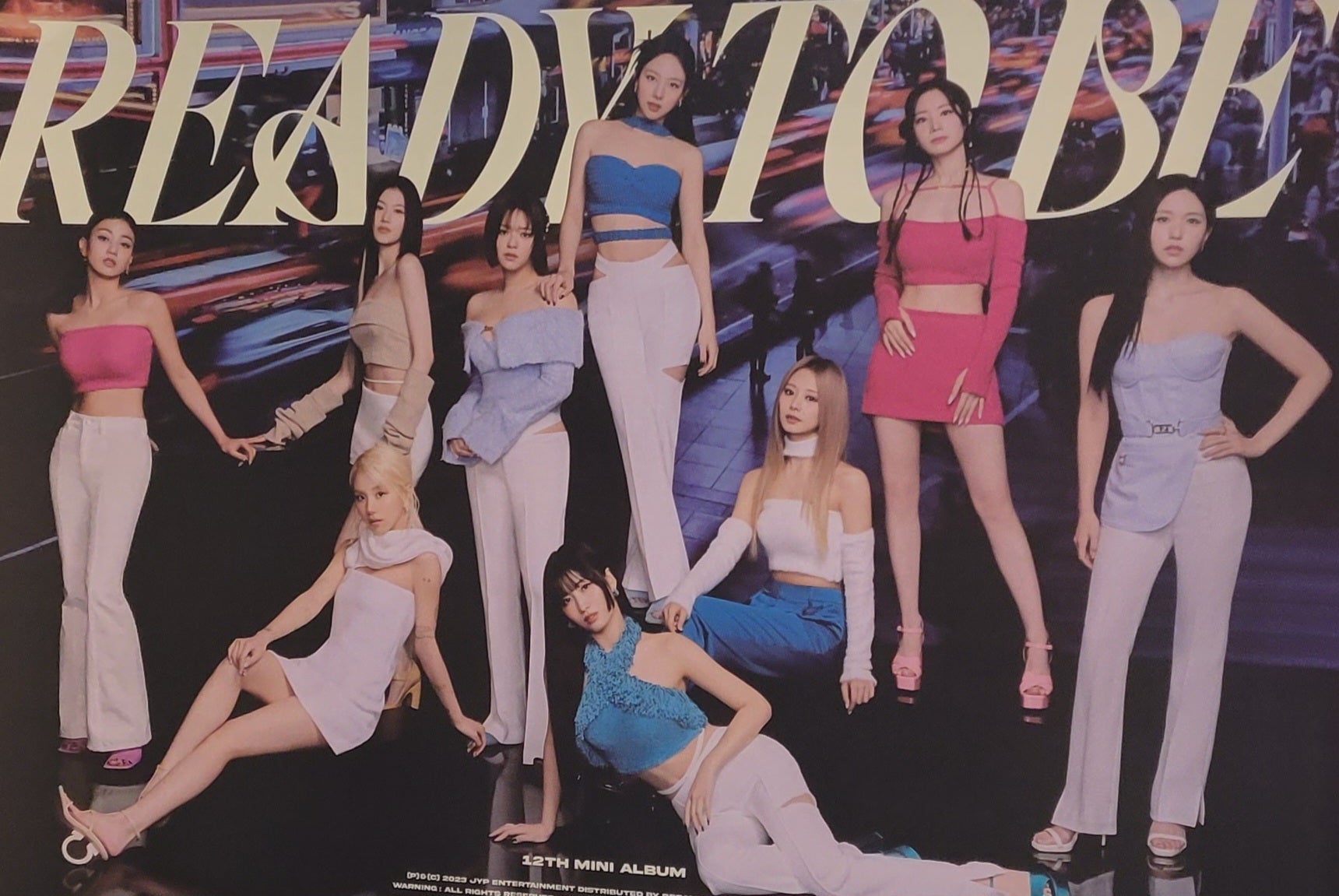 TWICE (트와이스) - Ready To Be 12th Mini Album Official Poster | KorK STL's ...